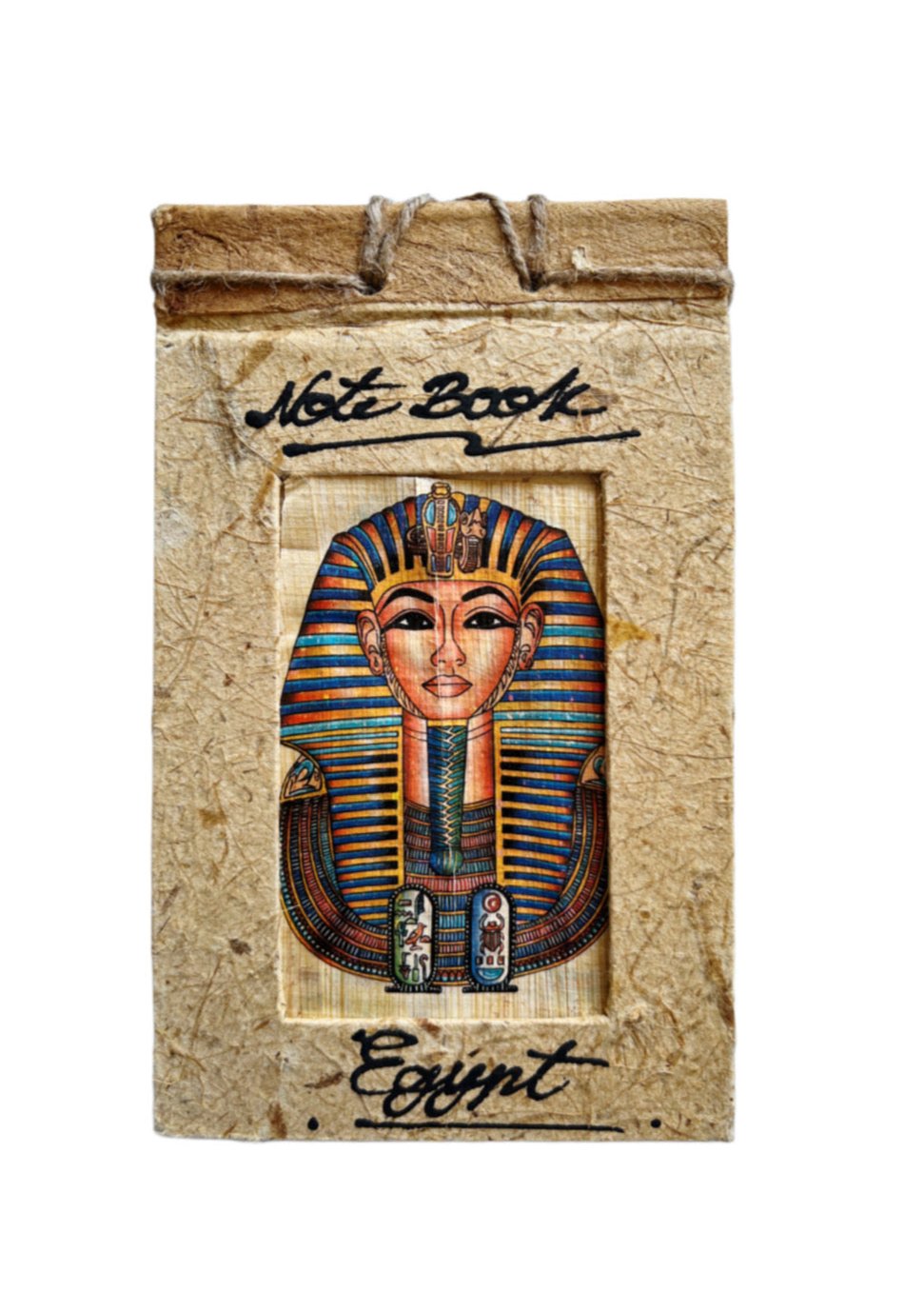 King Tutankhamun Handcrafted Papyrus Large Notebook – Souvvy